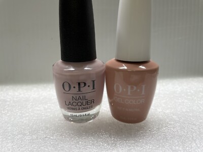 OPI GELCOLOR + MATCHING GEL POLISH SUZI SHOPS & ISLAND SHOPS (GC H71 ...