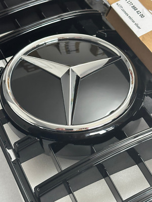 2018-24 Mercedes-Benz W177 W205 W247 Chrome Raised Star Grill Emblem ...