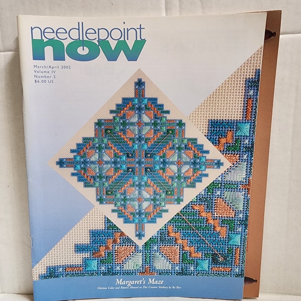 Needlepoint Now Lot of 6 Magazines 2001 2002 Needlepointers | eBay