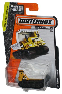 Matchbox MBX 2014 Collection (2014) Yellow & White Trail Tipper ...
