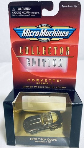 Edition Micro Machines Collector Edition Corvette Series 1 1978 T-Top ...