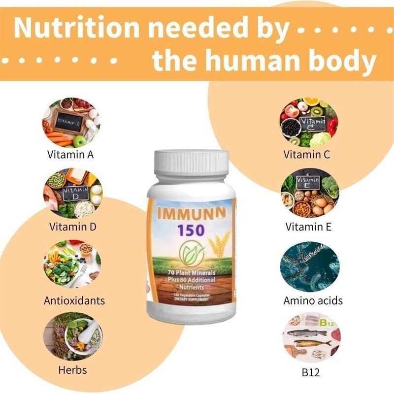 1~3PACK IMMUNO 150 THE ULTIMATE MULTI VITAMIN, IMMUNE BOOSTER, Exp 2026 ...