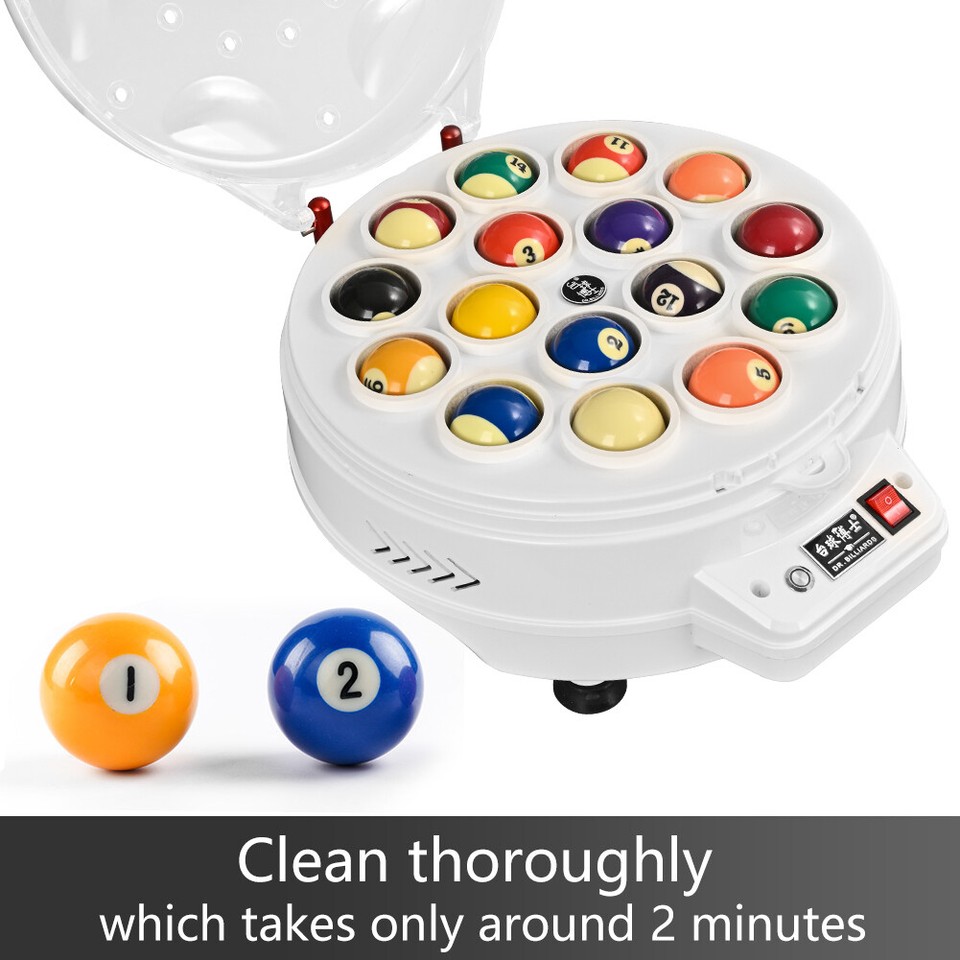 Automatic Pool Ball Cleaner/Snooker Cleaner 16/22 Balls Billiard Ball ...