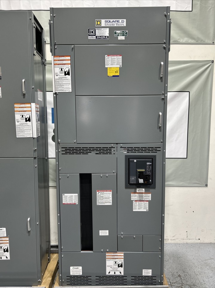 600 Amp Meter Main Square D Nema 1 Indoor 3PH 4W W Distribution/ Pull ...