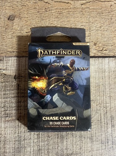 Pathfinder RPG Second Edition - Chase Cards Deck 9781640782259| eBay