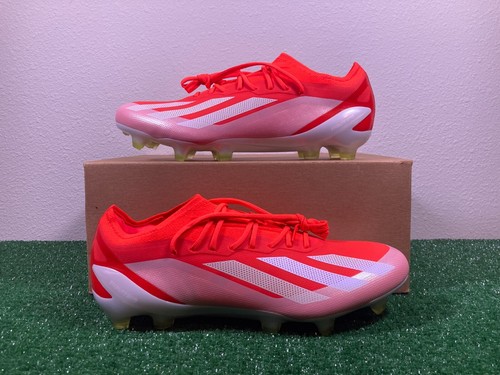 Sz 13 Men - Adidas X Crazyfast Elite FG Solar Red Soccer Cleats NEW ...