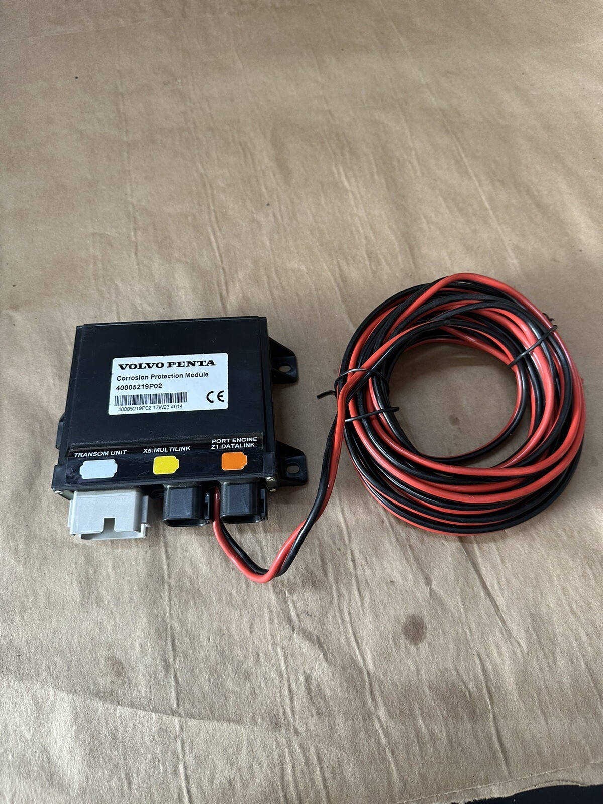 OEM VOLVO PENTA CORROSION PROTECTION MODULE 40005219P02 (B-117) for ...