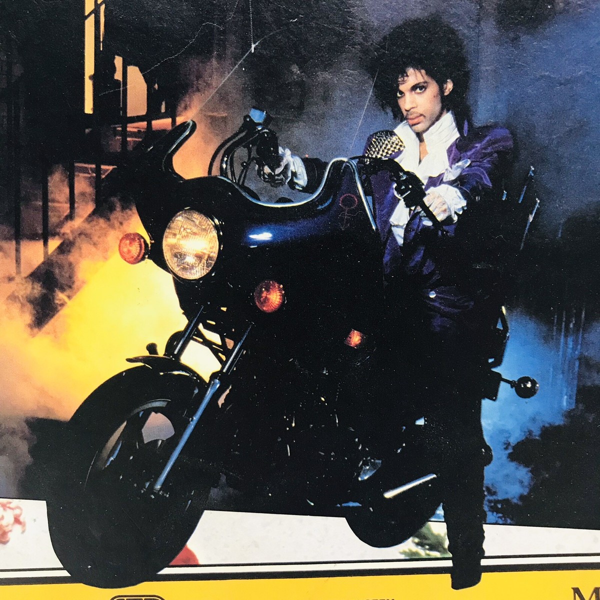 Prince Purple Rain Motorcycle 3d Purple Rain Bike Prince