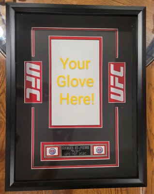 Frame your Signed autographed UFC glove CONOR MCGREGOR JON JONES KHABIB ...