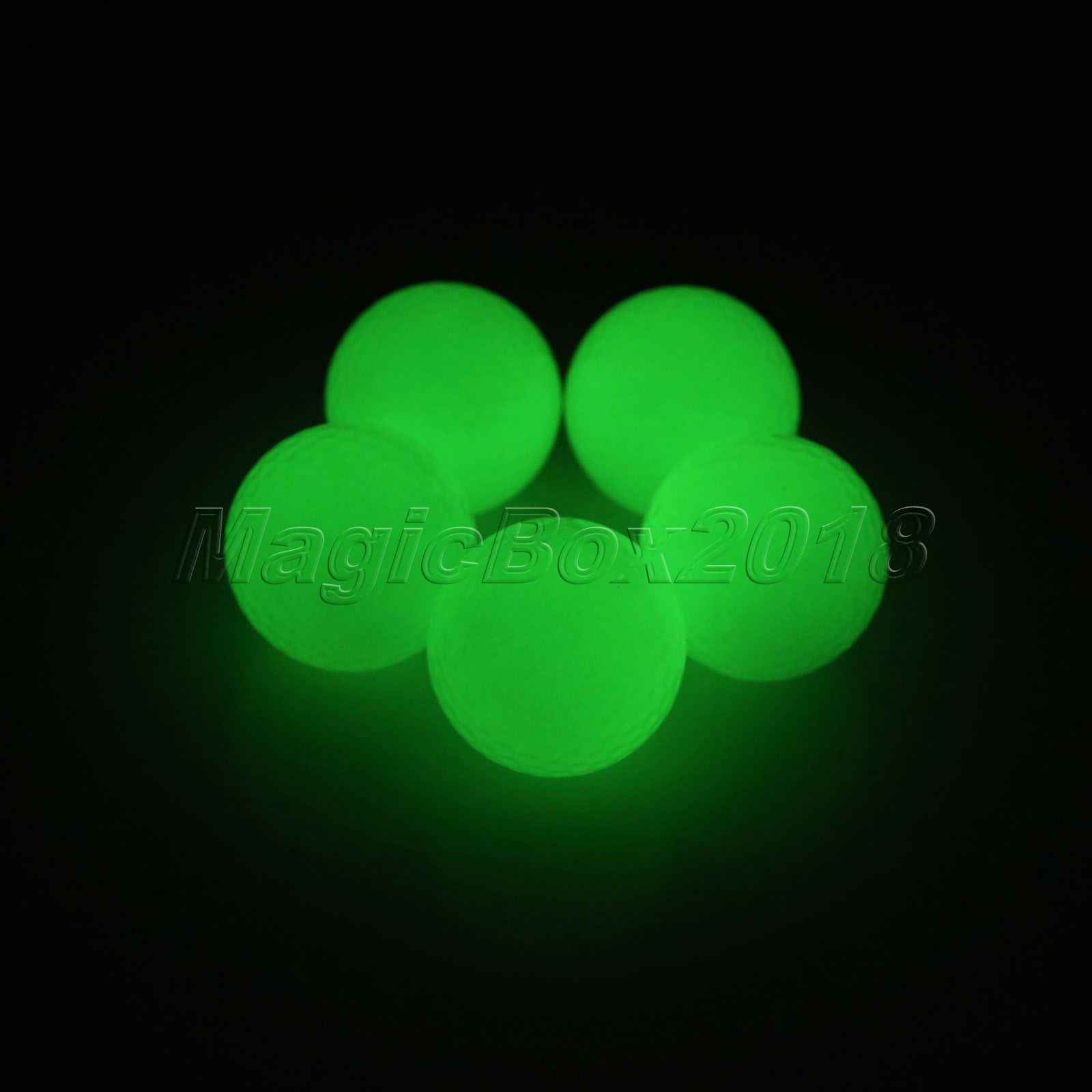 1Pc Brighter Luminous Fluorescent Glow in the Dark Golf Balls Night ...