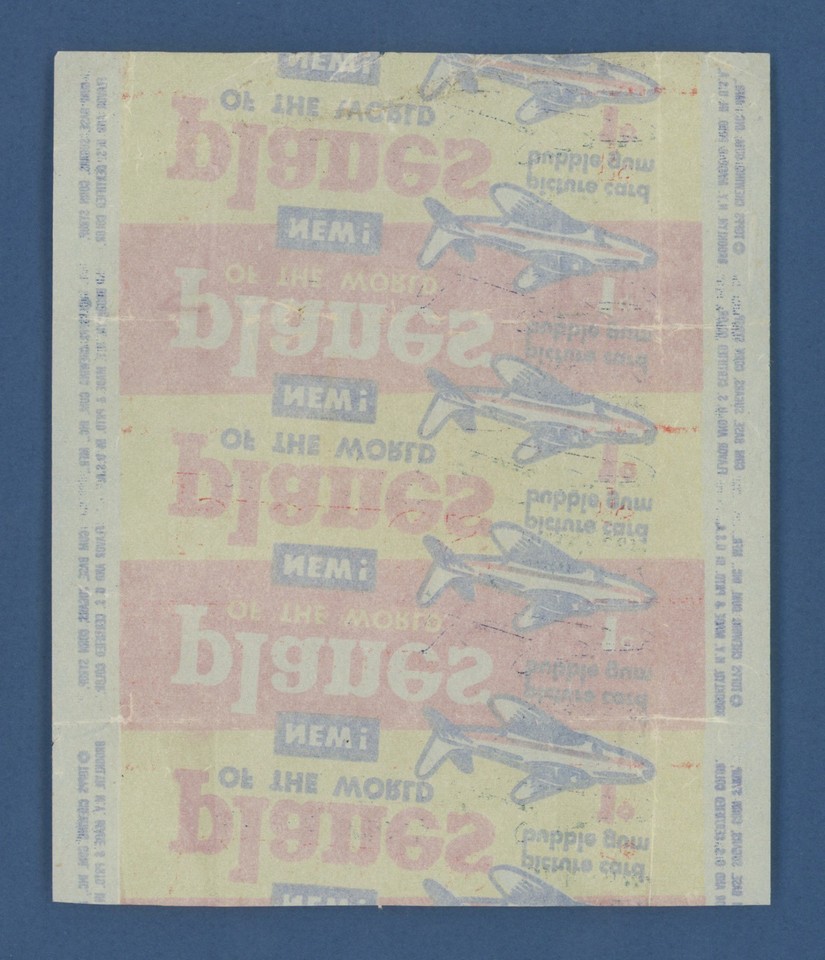 1957 Topps • Planes of the World 1¢ Wrapper | eBay