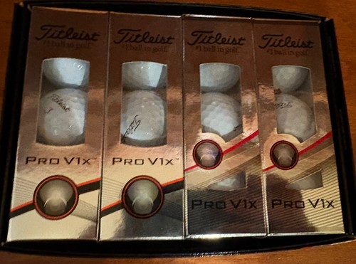 1 DZ NEW Titleist Pro V1X Golf Balls - Small Logo’s | eBay