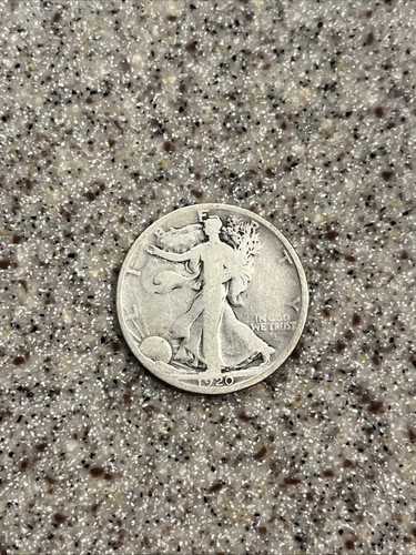 1920-D Walking Liberty Half Dollar (AG) Condition. Early Denver Minted ...