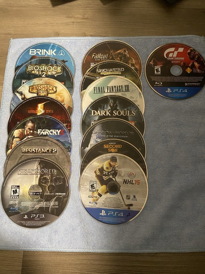 PlayStation Game Lot Disc Only 36 Games | eBay