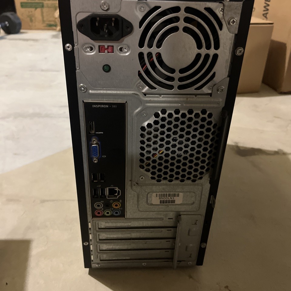 Dell Inspiron 580 MT Intel Core i3-550 3.20GHz 4GB RAM 300GB HDD ...