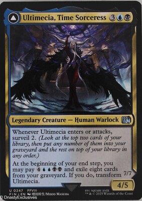 MTG: FINAL FANTASY – Ultimecia, Time Sorceress / Ultimecia, Omnipotent ...