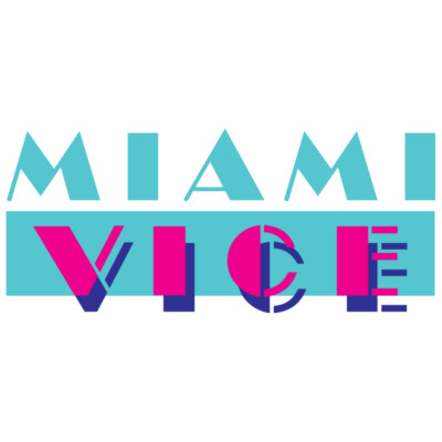 Miami vice sticker logo weatherproof bumper vinyl decal | eBay