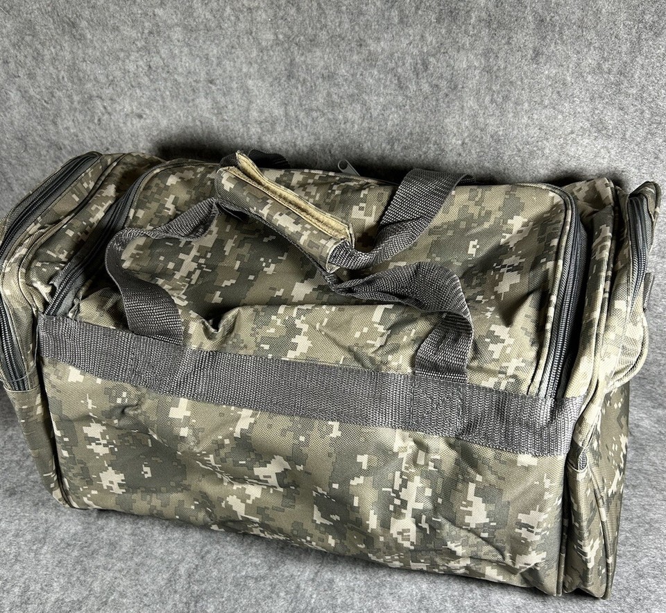 NRA Digital Camouflage Duffle Bag Military Travel Hunting Camping ...