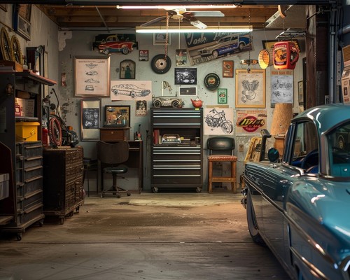 Harley Motorcycle Poster Aerosmith Toby Keith Kid Rock Garage Wall Art ...