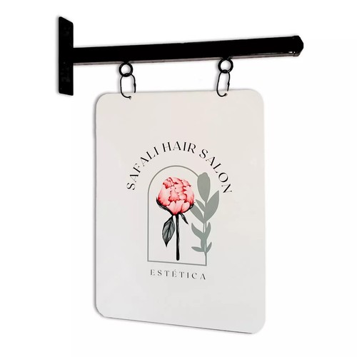 Metal Sign Hanger Bracket 24" Display Holder for Home, Yard, Address or ...