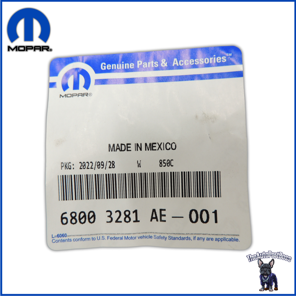 Wheel Speed Sensor Kit OEM Mopar 68003281AF | eBay