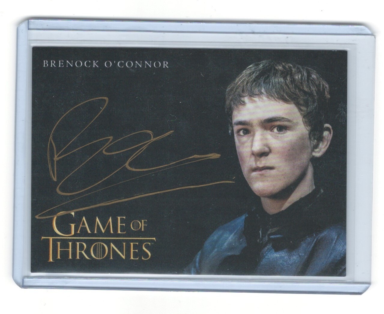 Brenock O'Connor as Olly Game of Thrones Gold Autograph | eBay