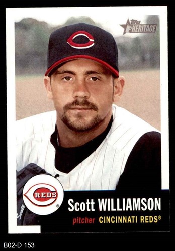 2002 Topps Heritage #153 Scott Williamson Reds 8 - NM/MT | eBay