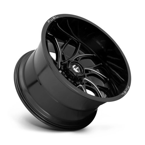 24X12 Fuel 1PC D741 RUNNER 6X135 -44MM GLOSS BLACK MILLED | eBay