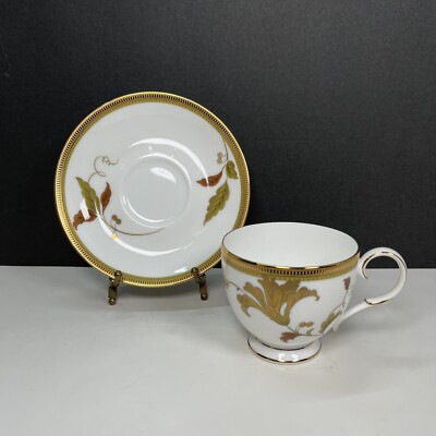 Previously Owned Noritake Bone China Islay Tea Cup & Saucer Set #4885 ...