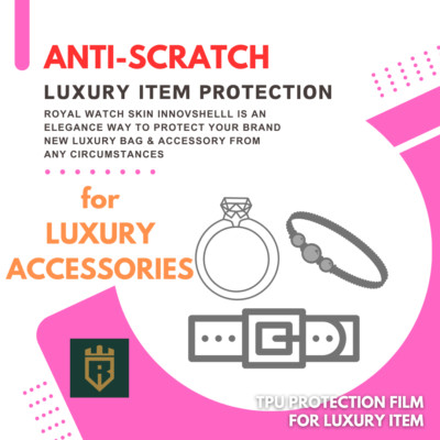 for Chanel Bags & Accessories Protection Film Royal Watch Skin ...
