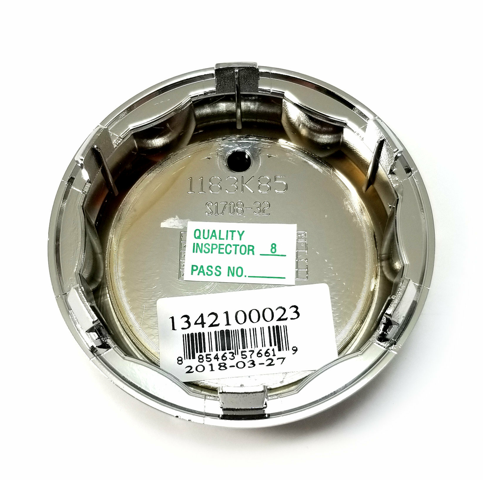 4 American Racing Chrome Wheel Center Caps for 5/6L AR901 AR910 AR62 ...