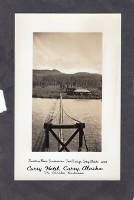 Real Photo Postcard RPPC: Curry Hotel, The Alaska Railroad | eBay