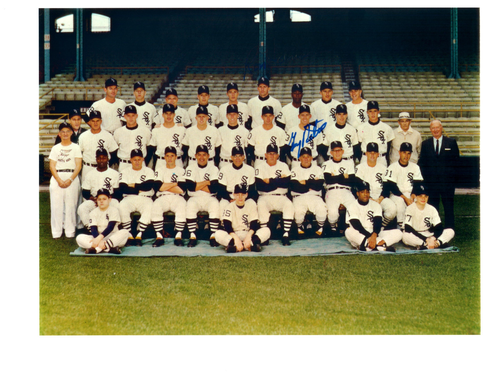 1965 CHICAGO WHITE SOX TEAM 8X10 PHOTO AGEE JOHN BASEBALL ILLINOIS USA ...