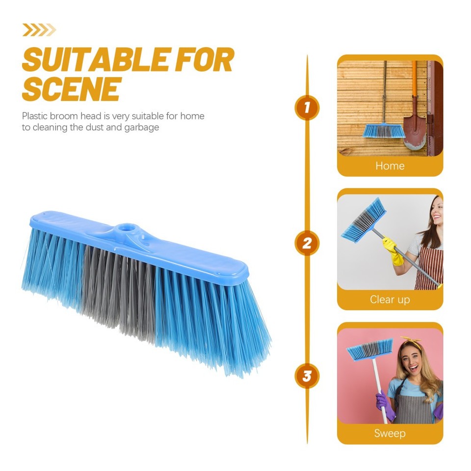 Broom Part Refill Broom Head Cleaning Sweeper Head Household Broom Head ...