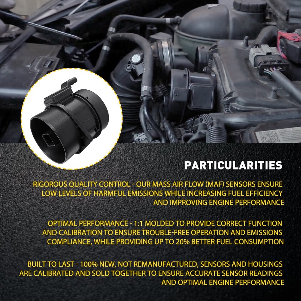 Mass Air Flow Meter MAF Sensor FOR Mercedes-Benz C-Class C220 W204 W212 ...