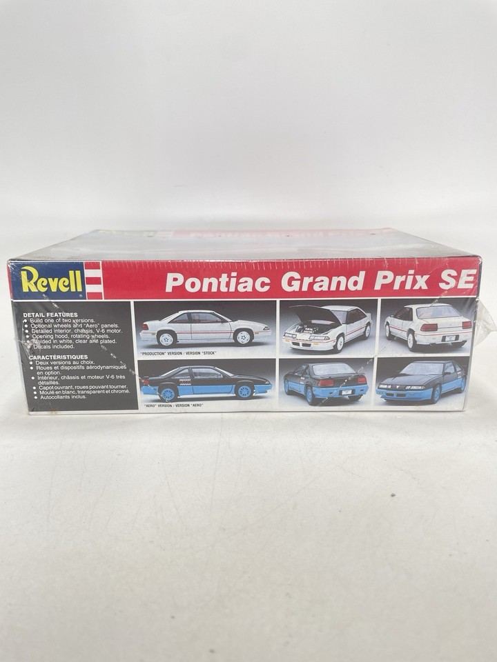 Vintage 1/25 Revell 1988 Pontiac Grand Prix SE Build 1 of 2 Model Kit ...