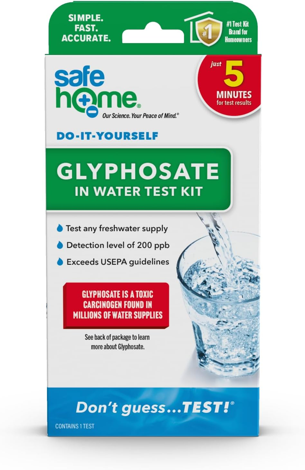 DIY Glyphosate Test Kit - Detect Toxic Herbicide in Water, Soil, Fruits ...