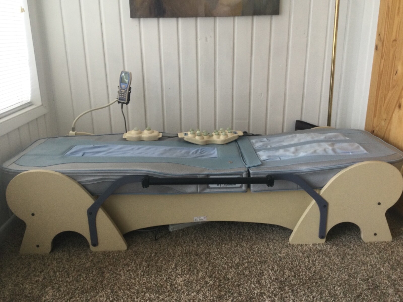 Migun-hy7000UM-Wood frame Massage table-aftermarket MassageEnergy.com ...