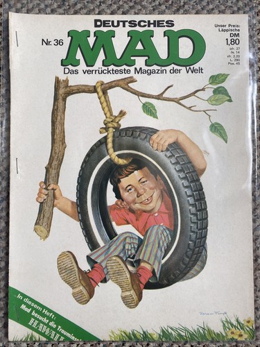 Deutsches MAD Heft Nr. 36 BSV WILLIAMS VERLAG - COMIC RAR, 1972 | eBay.de
