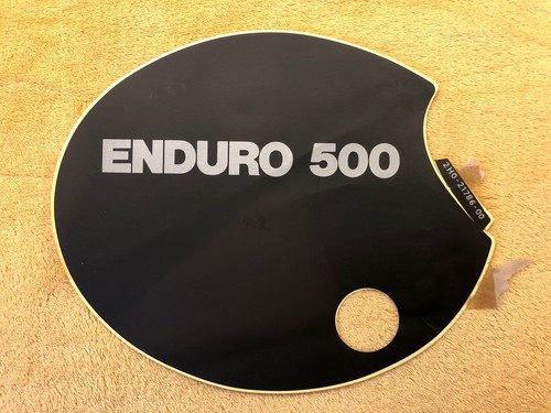 New Genuine Yamaha 1978 XT500 Side Cover Decal | eBay