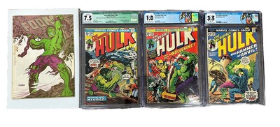 The Incredible Hulk #180, 181, 182 and Foom 2 WOLVERINE 1st APP SET | eBay