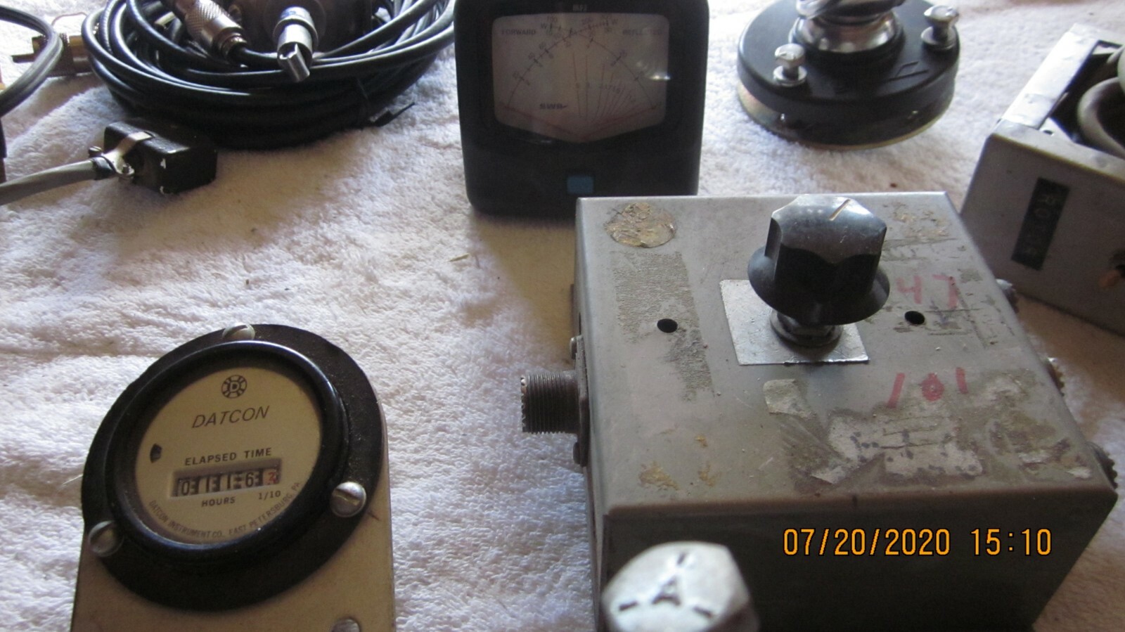 Vintage CDE CDR Ham Radio Antenna Rotor Control 5-924 and parts and ...