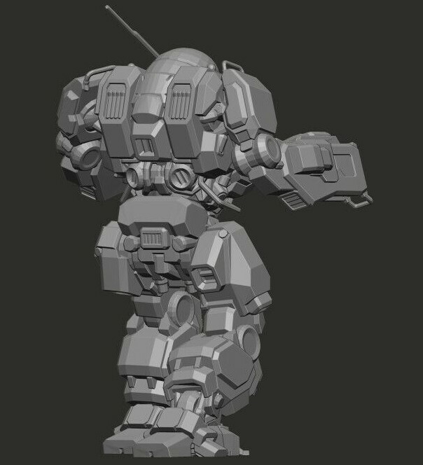 DV-6M "Dervish" - Alternate Battletech Mechwarrior Miniatures | eBay