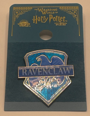 Universal Studios Harry Potter Ravenclaw House Emblem Raven Blue Shield ...
