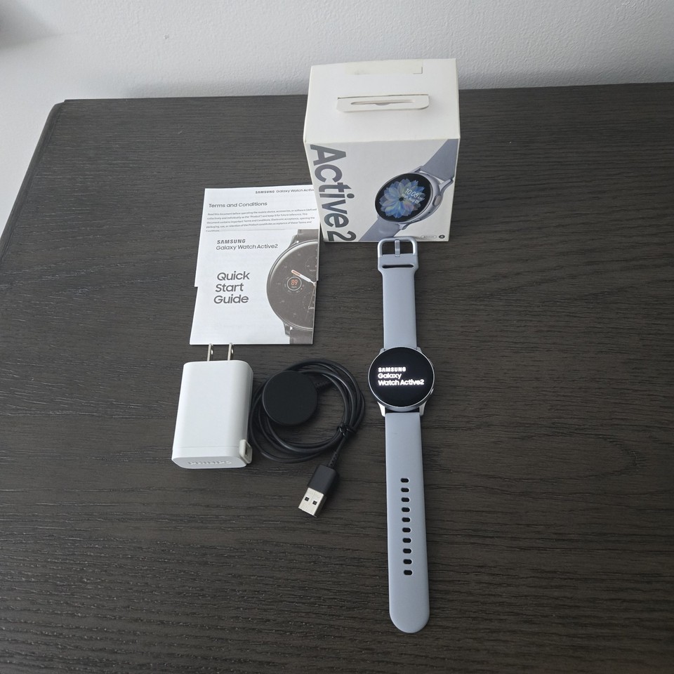 Samsung Galaxy Watch Active 2 SM-R830 40mm Aluminum Case with Sport ...