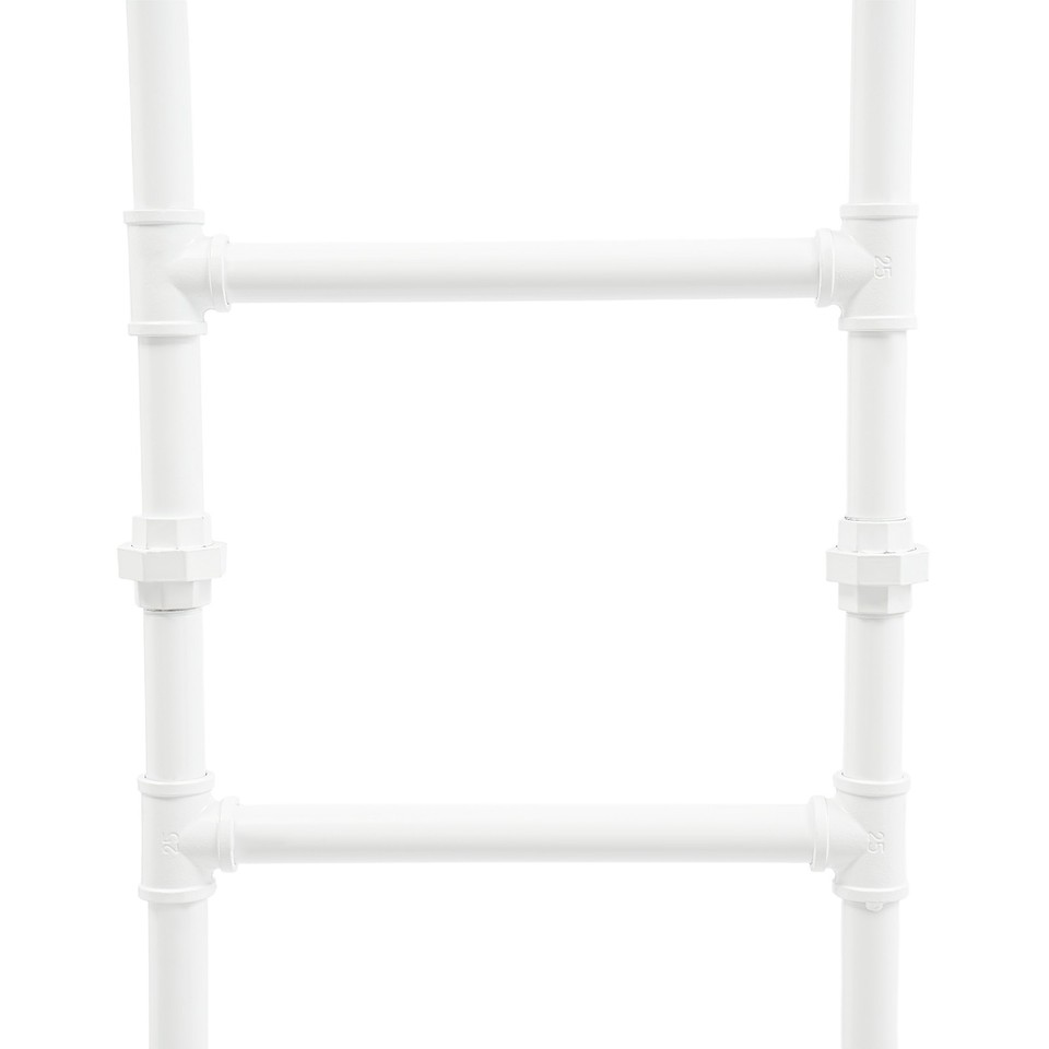Modern Bunk Bed Ladder 7-Step Ladder High Loft Attic Step Ladders White ...