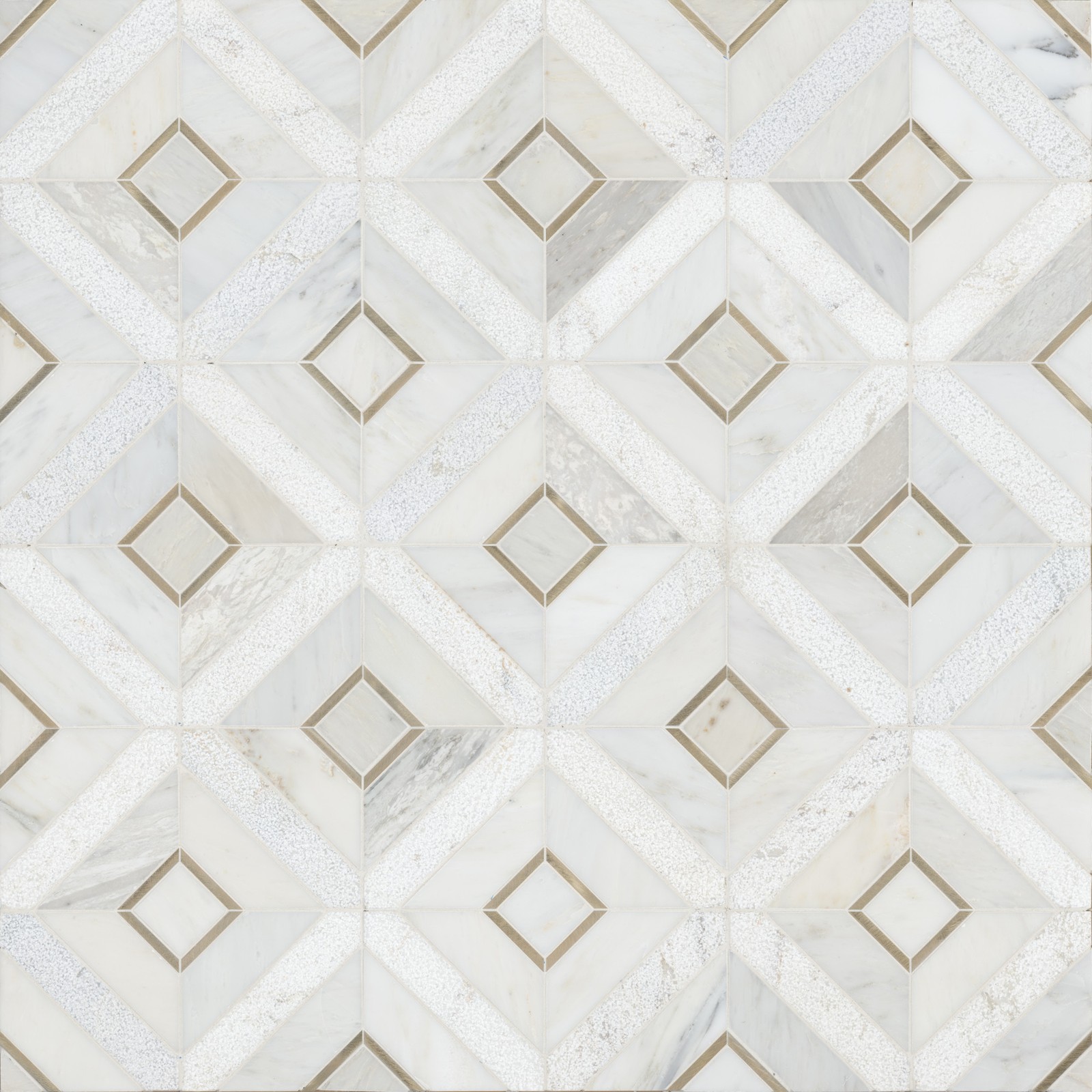 MSI SMOT-SMTL-8MM-V2-2 12" x 12" Square Dot-Mounted Mosaic Wall ...