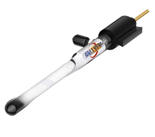 Mercury-mercury oxide electrode double salt bridge reference electrode ...
