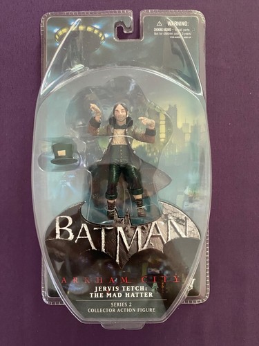 DC Direct Batman: Arkham City Series 2 Jervis Tetch Mad Hatter Action ...