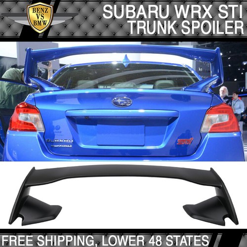 Fits 15-21 Subaru WRX STI & 12-16 Impreza OE STI Style Unpainted Trunk ...